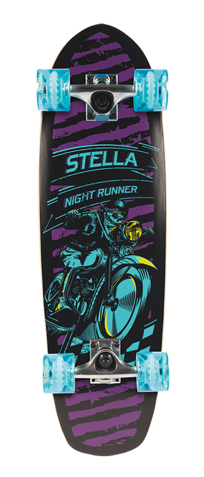 Stella 29” Beer Runner Night Runner Cruiser Complete – Stella Longboards