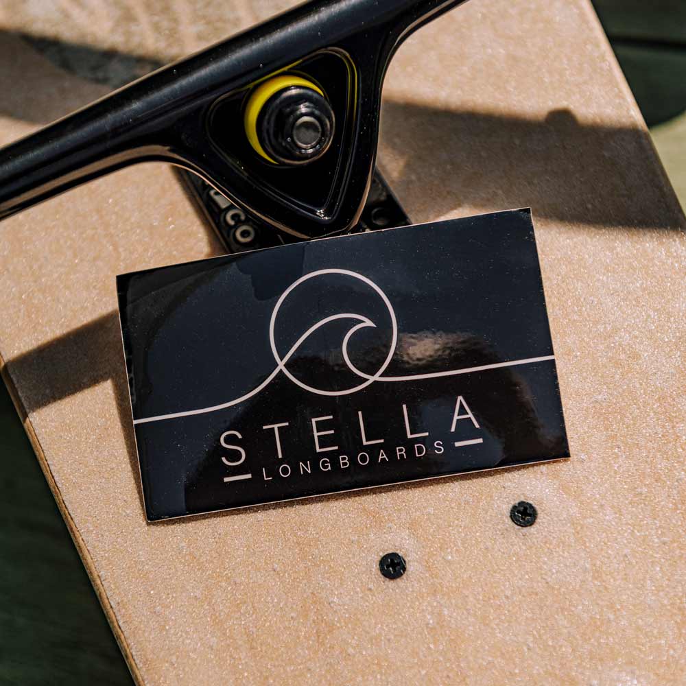 Stella Abstract Sticker – Stella Longboards