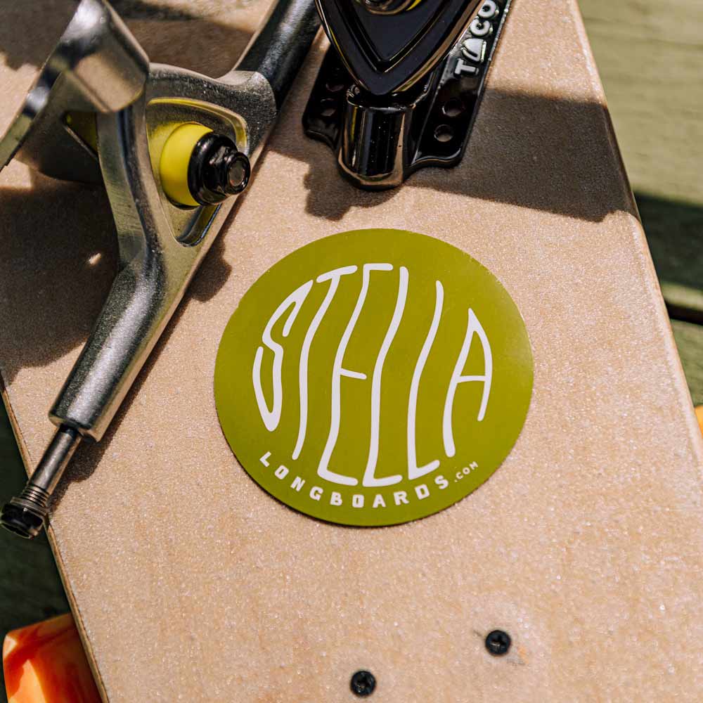 Stella Golden Sticker – Stella Longboards